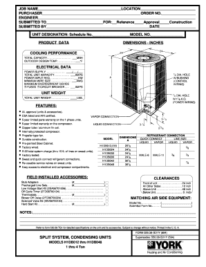 Fillable Online Submittal Drawings - HDB 012-048 - Master Fax Email ...