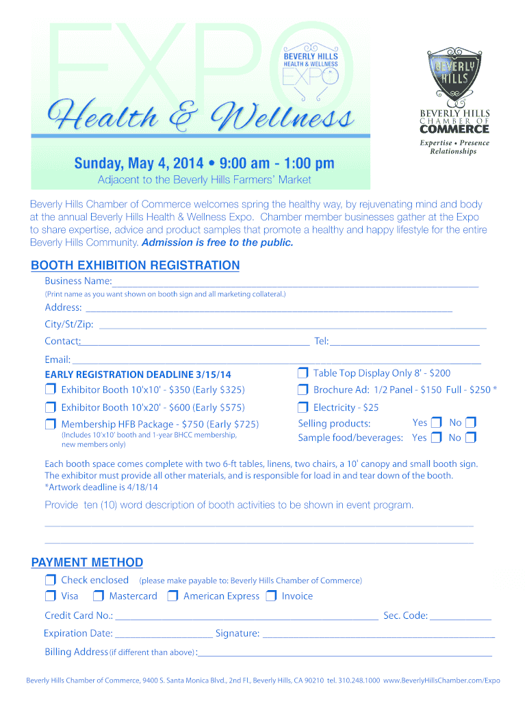 Fillable Online HFB_Registration_Early_Bird_form_2014 Fax Email Print ...