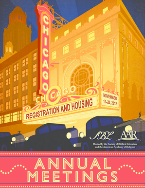 Fillable Online sbl-site Annual Meetings 2012 travel brochure - Society ...