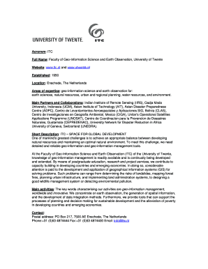Fillable Online un-spider Acronym: ITC Fax Email Print - pdfFiller