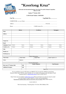 Fillable Online Held under the International Sporting Code of the FIA ...