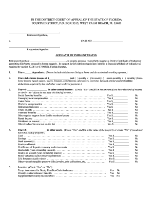 Fillable Online 4dca FOURTH DISTRICT, P Fax Email Print - pdfFiller