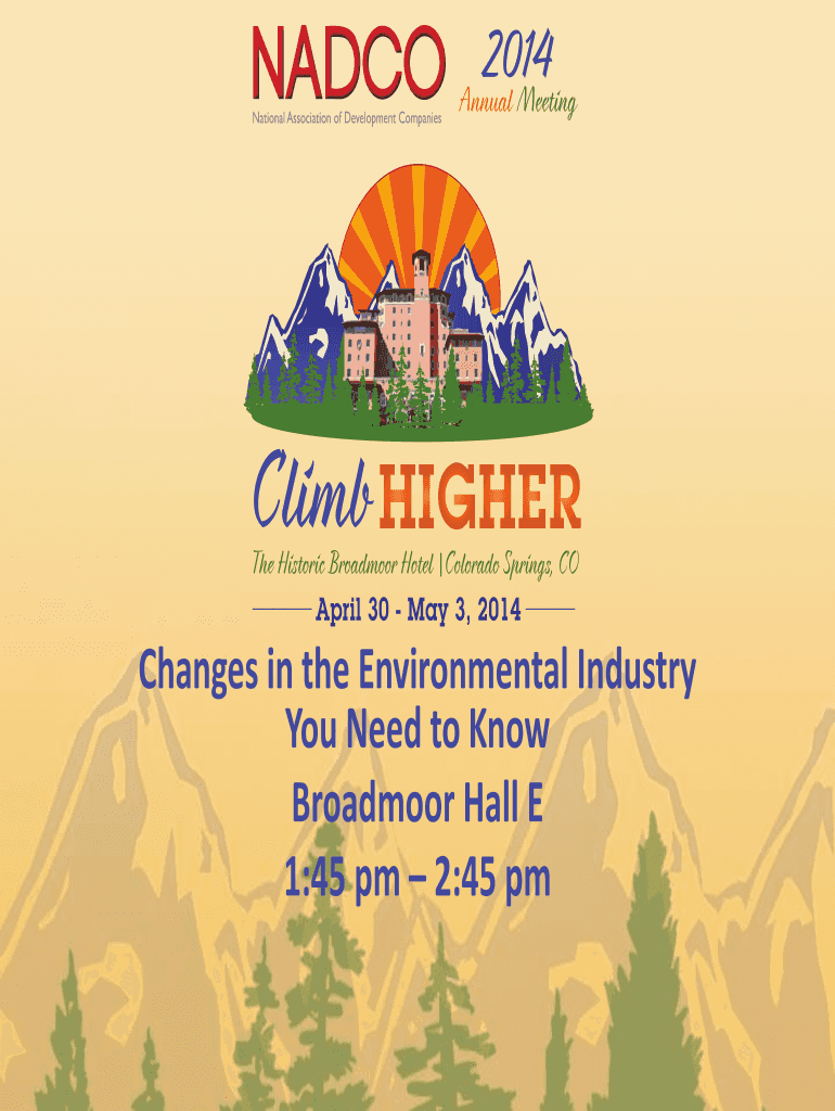 Fillable Online nadco PowerPoint Presentation. SBA Notice - Information ...