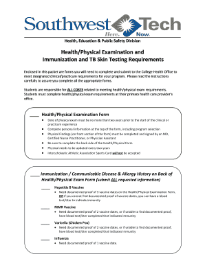 Fillable Online swtc Associate Degree Nursing Program Checklist. pdf ...