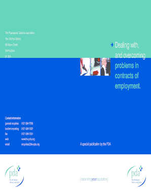 Fillable Online the-pda The Pharmacists Defence Association, Fax Email ...