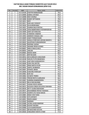 Fillable Online skpm ipb ac Form NIlai Daskom ESSAY - skpm ipb ac Fax ...