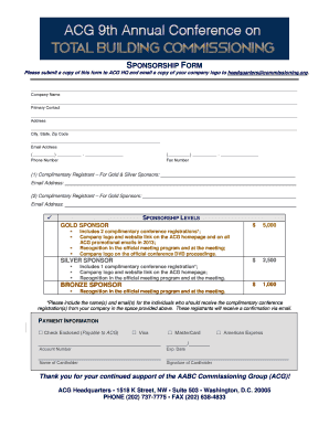 Fillable Online commissioning Sponsorship form - AABC Commissioning ...