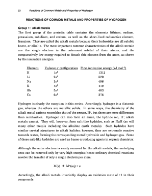 Fillable Online REACTIONS OF COMMON METALS AND bb - U of L Class Index ...