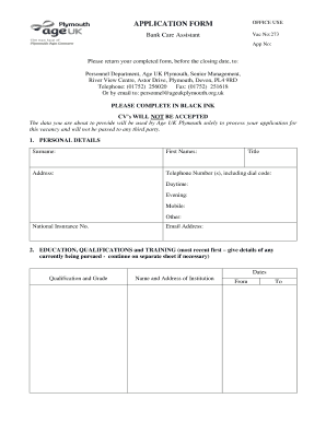 Fillable Online Vac No273 Fax Email Print - pdfFiller