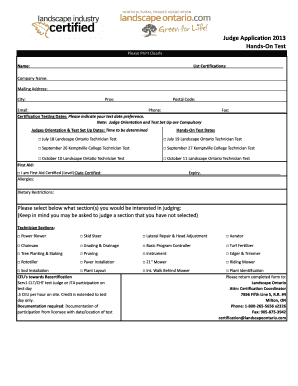 Fillable Online Hands-On Test Fax Email Print - pdfFiller