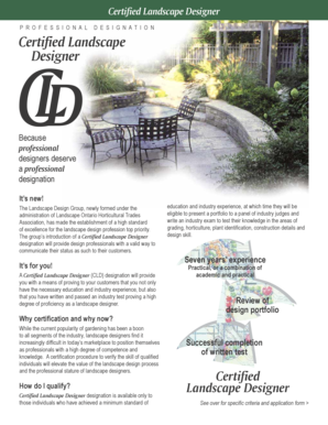 Fillable Online CLD Brochure for web.indd - Landscape Ontario Horticultural ... Fax Email Print ...