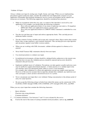 Fillable Online Validate All Input Fax Email Print - pdfFiller