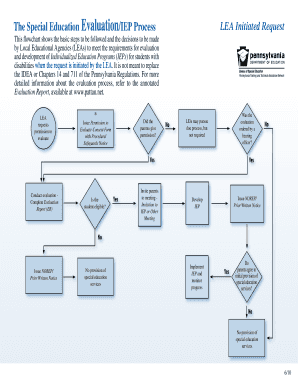 Fillable Online The Special Education Evaluation/IEP Process Fax Email ...