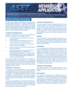 Fillable Online Application form - ASET Fax Email Print - pdfFiller