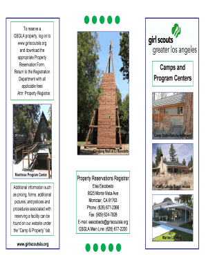 Fillable Online girlscoutsla The GSGLA properties brochure ...