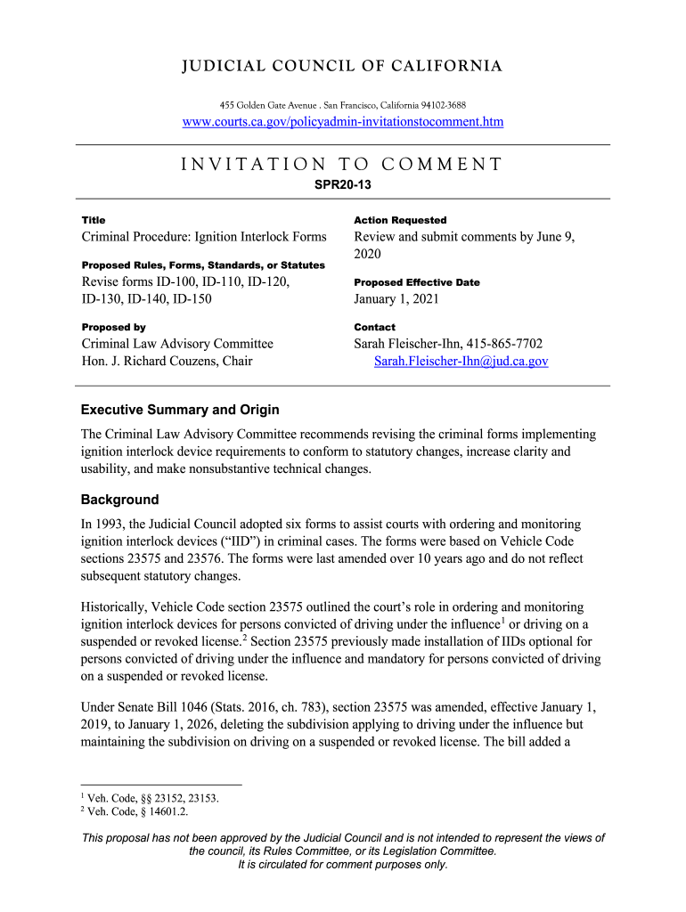Fillable Online RUPRO Action Request form (RAR) - California Courts ...