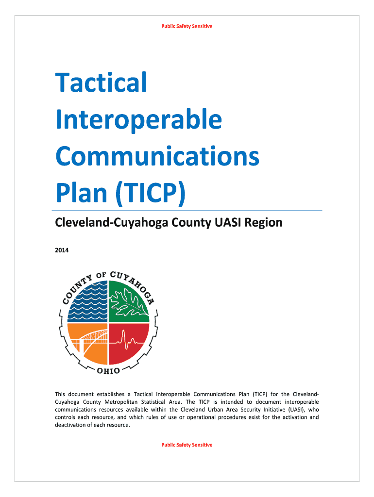 Fillable Online Tactical Interoperable Communications Plan Fax Email ...