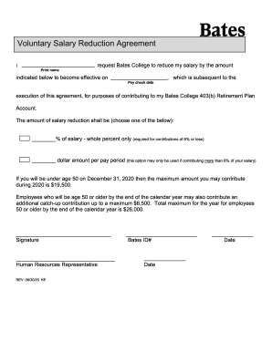 Fillable Online A Sample Salary Reduction Letter to Send to Your Staff ...