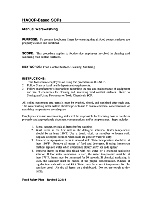 Fillable Online Manual Warewashing Fax Email Print - pdfFiller