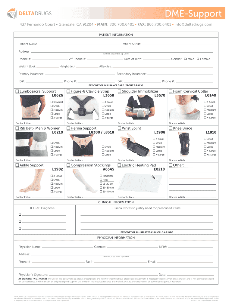 Fillable Online DME-Support Fax Email Print - pdfFiller