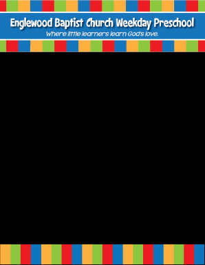 Fillable Online Mission Statement, Vision Statement, Preschool versus ...