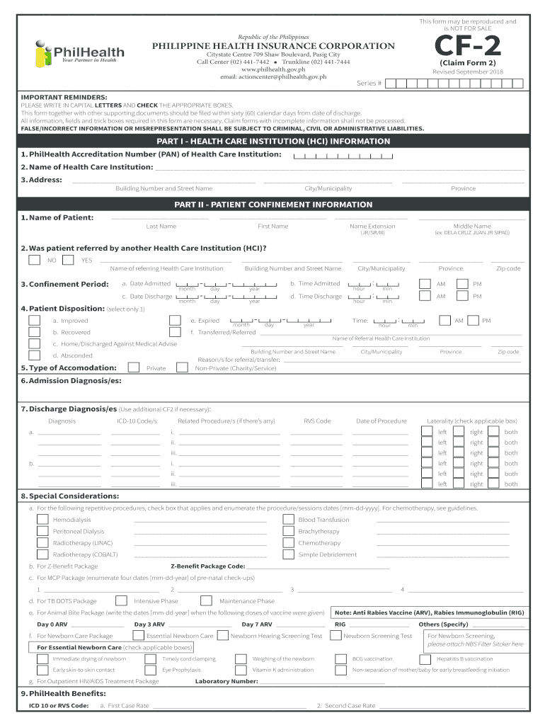 Fillable Online Fillable Online philhealth gov A. Pre-authorization ...