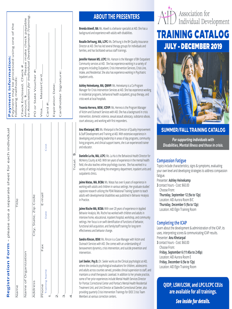 Fillable Online Ashley Heinekamp, MA, QMHP: Yesenia Herrera, MSW, ICDVP ...