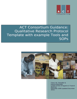 Qualitative Methods Protocol Template with example Tools ... Doc ...