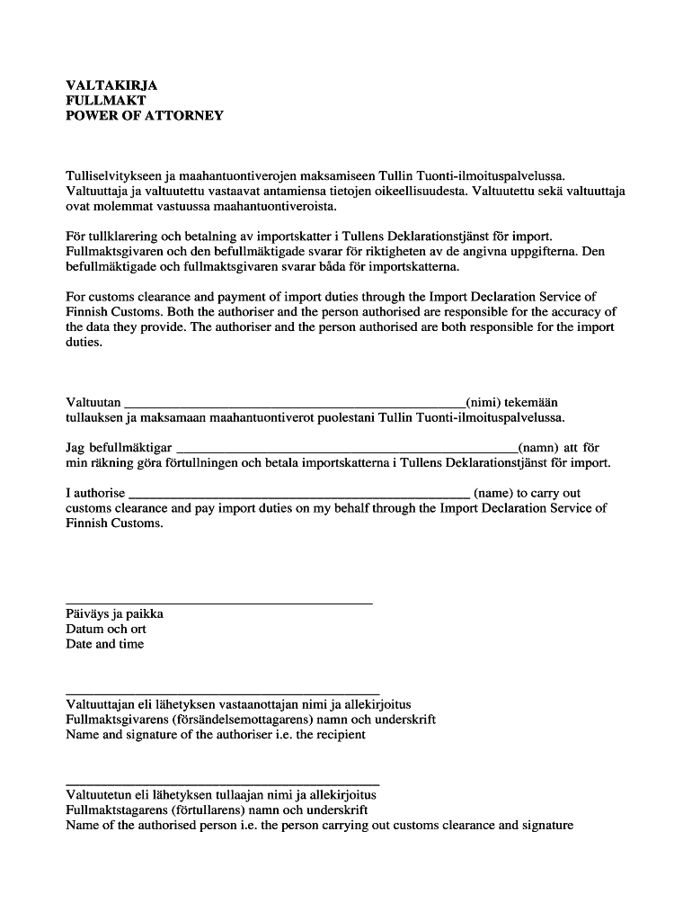 Db Schenker Valtakirja - Fill Online, Printable, Fillable, Blank ...