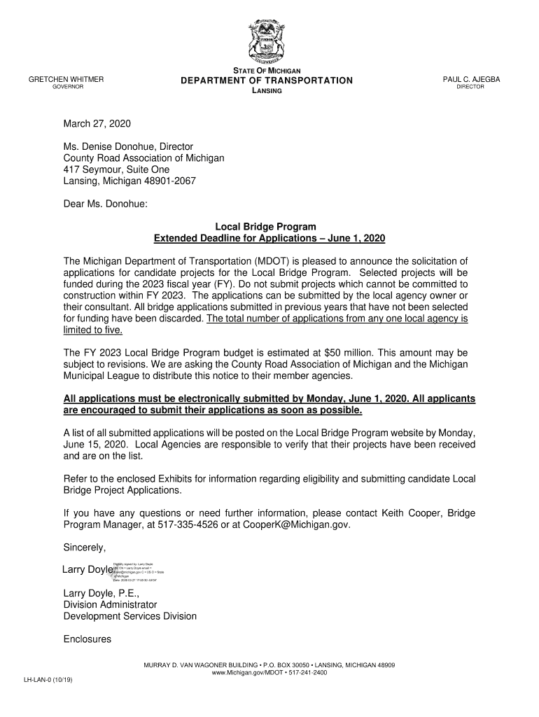 Fillable Online MDOT Letterhead template Fax Email Print - pdfFiller