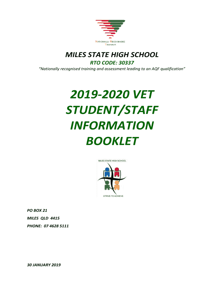 Fillable Online milesshs eq edu MILES STATE HIGH SCHOOL Fax Email Print ...