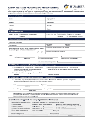 Fillable Online Tap Form + Steps Fax Email Print - pdfFiller