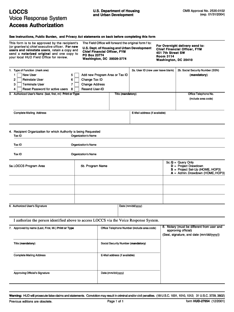 Fillable Online Hud Form 27053 A - Fill Online, Printable, Fillable ...