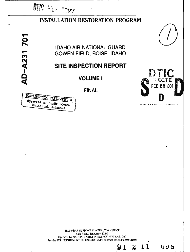 Fillable Online PDF Air National Guard Installation Restoration Program ...