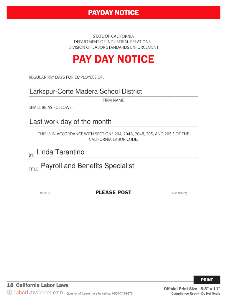 Fillable Online Printable Federal NLRA Employee Rights Labor Poster Fax ...