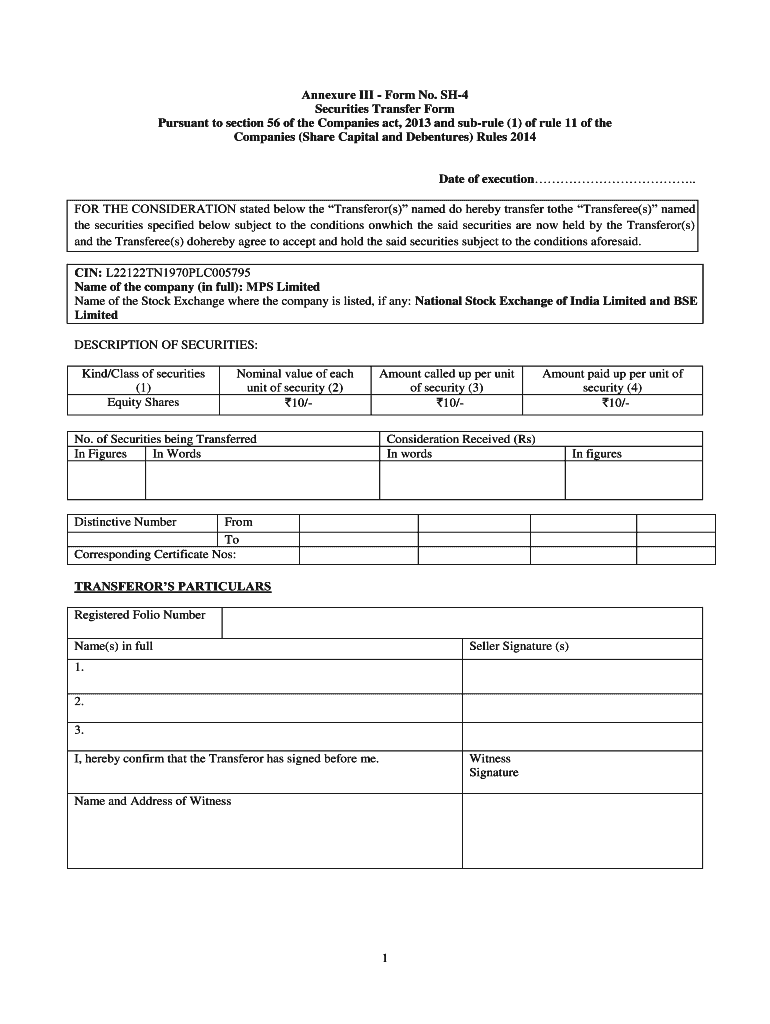 Annexure 3 Form - Fill Online, Printable, Fillable, Blank | pdfFiller