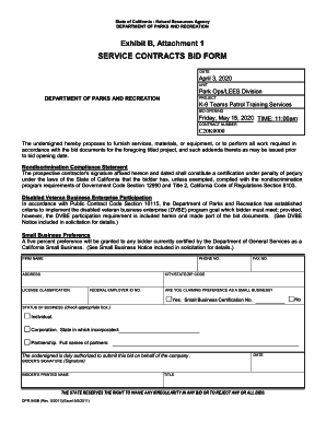 Fillable Online Exhibit B, Attachment 1 Fax Email Print - pdfFiller