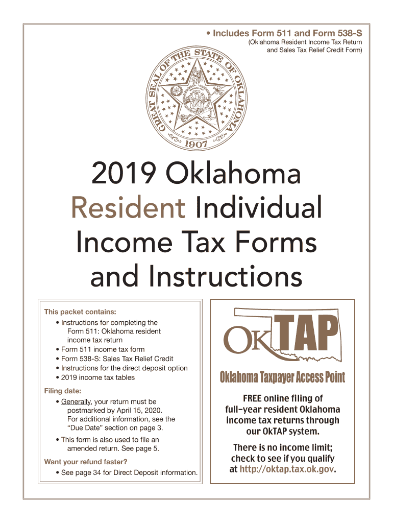 Fillable Online Oklahoma Tax Commission - Income Tax Forms - State of ...