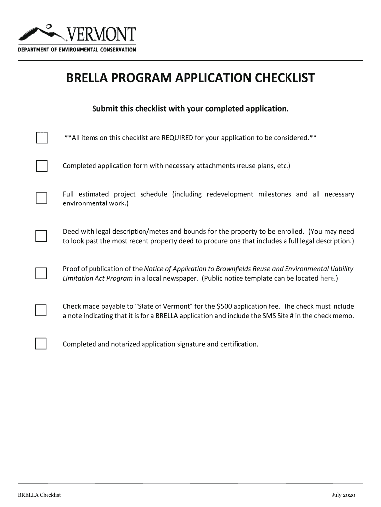 PDF the vermont brownfields handbook - Vermont Department of: Fill out & sign online | DocHub