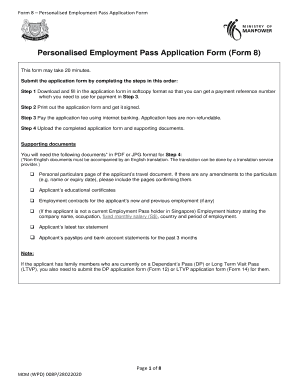 Fillable Online Step 1 Download and fill in the application form in softcopy format so that you ...