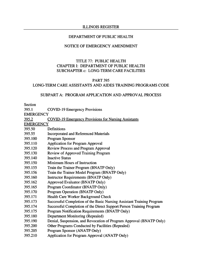 Fillable Online SUBPART A: PROGRAM APPLICATION AND APPROVAL PROCESS Fax ...