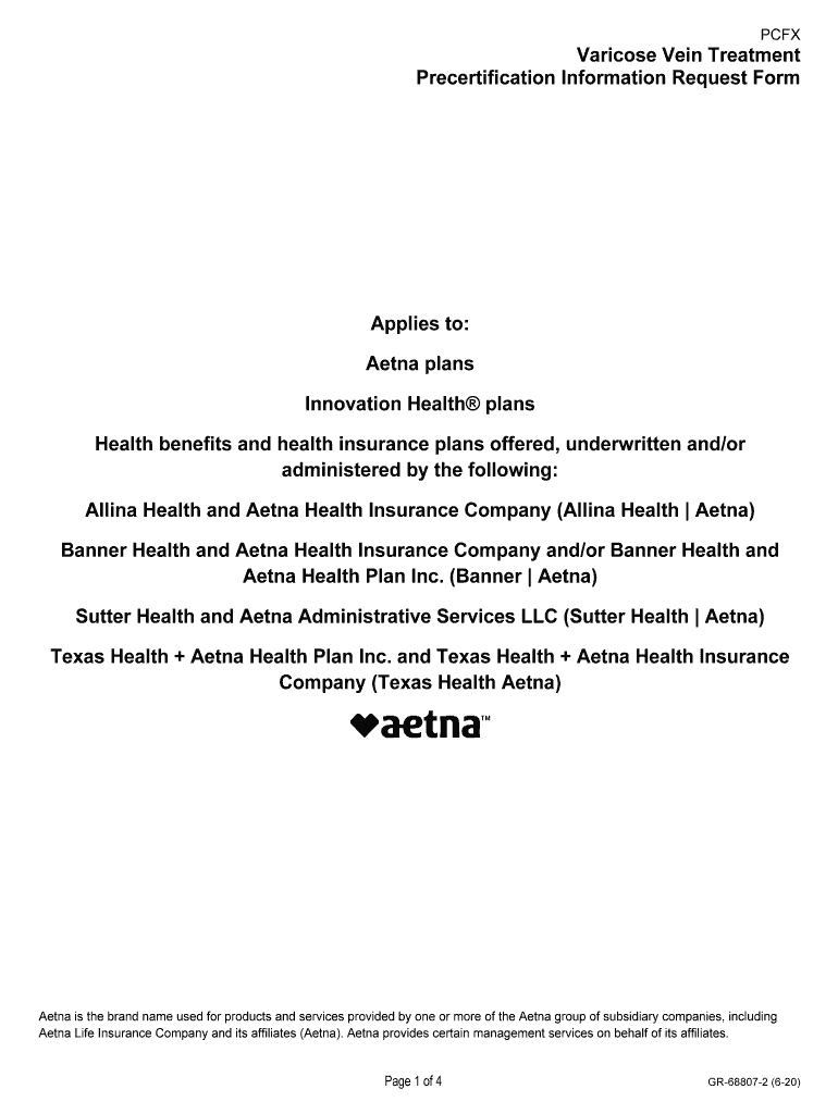 Fillable Online varicose-vein-treatment-precert-form. Accessible PDF Fax Email Print - pdfFiller