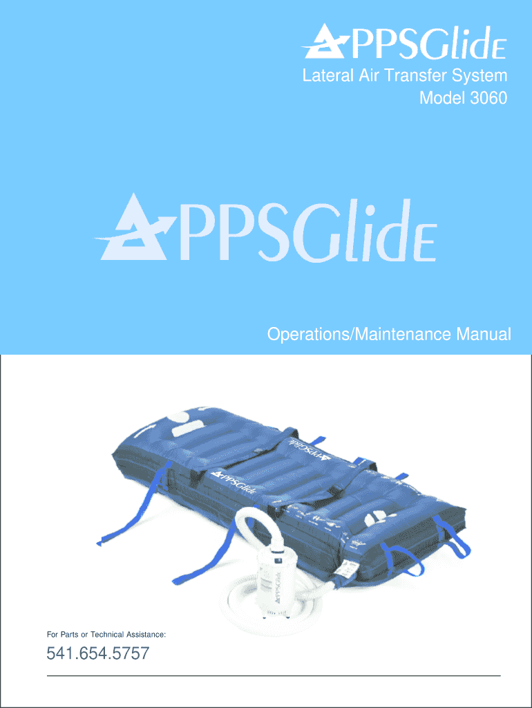 Fillable Online Stryker GLIDE 3061 Operation And Maintenance Manual Fax ...