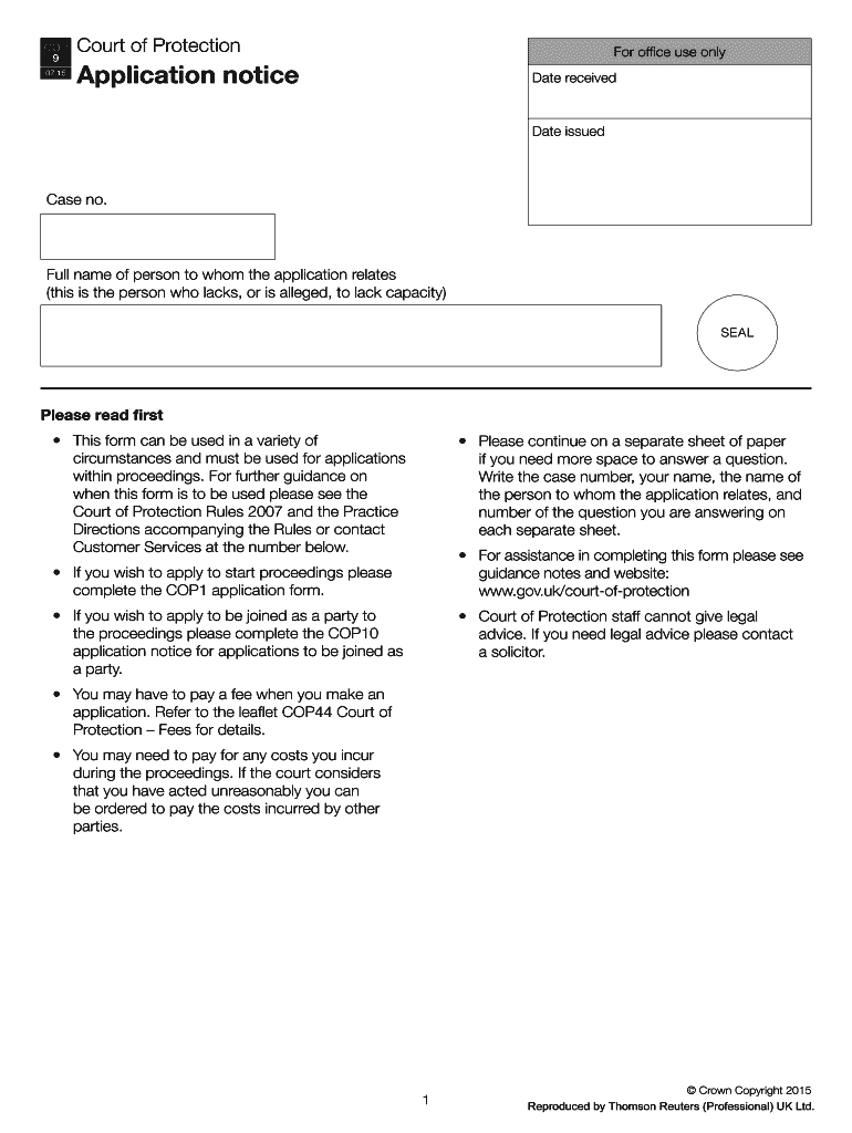 Fillable Online (this is the person who lacks, or is alleged, to lack ...