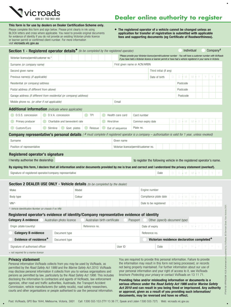 Roadworthy certificate sample: Fill out & sign online | DocHub