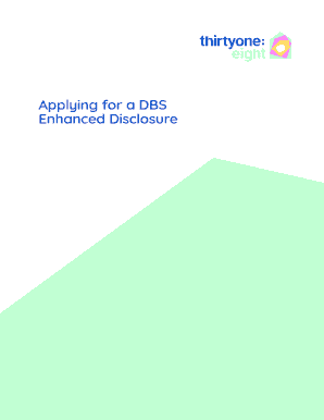 Fillable Online Disclosure and Barring Service (DBS) checks frequently ...