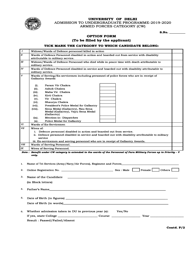 Cw Full Form - Fill Online, Printable, Fillable, Blank | pdfFiller