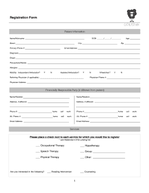 Fillable Online CF Registration - Revised 07/20 Fax Email Print - pdfFiller