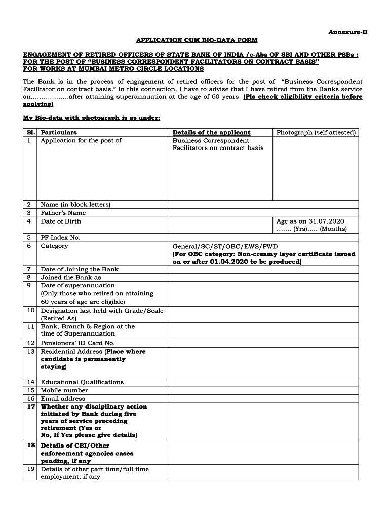 Annexure 2 Format - Fill Online, Printable, Fillable, Blank | pdfFiller