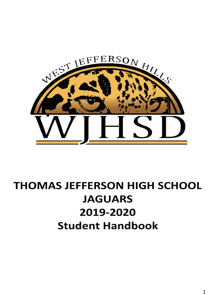 Fillable Online Thomas Jefferson High School - SAISD Website ...